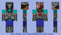 tech steve (first skin) Minecraft Skin
