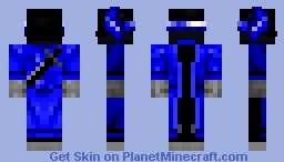 Minecraft Wizard Blue Minecraft Skin