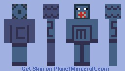 mine droid squid Minecraft Skin