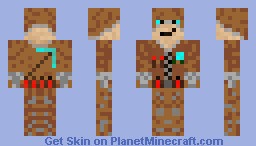 Minelander pick axe Minecraft Skin