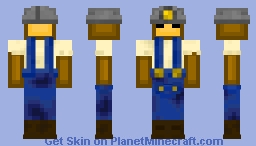 Miner Bread Minecraft Skin