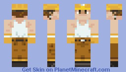 Minecraft Mine Worker Minecraft Skin