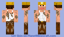 Dirty Miner Minecraft Skin