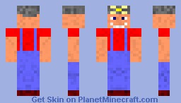 joe the miner Minecraft Skin