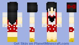 Minnie Mouse Minecraft Skin