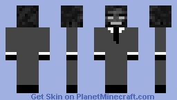 Wither in suit , Mister Wither Minecraft Skin