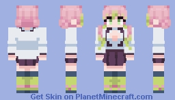 Kanroji Mitsuri Minecraft Skin