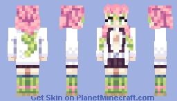 Mitsuri Kanroji Minecraft Skin