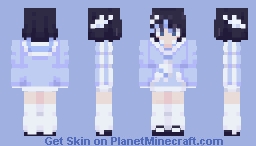 Baby Blue Minecraft Skin