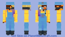 Hanni MCC5 Mustard Mummies - skeli__ Minecraft Skin