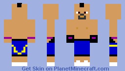mma fighter Minecraft Skin