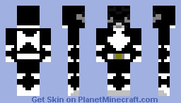 mighty morphin power rangers black Minecraft Skin