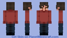 irl with sweater Minecraft Skin