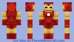 Iron Man Model 4 Minecraft Skin