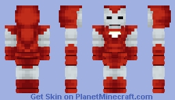 Iron Man Model 7 - Silver Centurion Armor Minecraft Skin