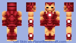 Iron Man Model 70 Minecraft Skin