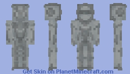 Thinker (anthracite) Minecraft Skin