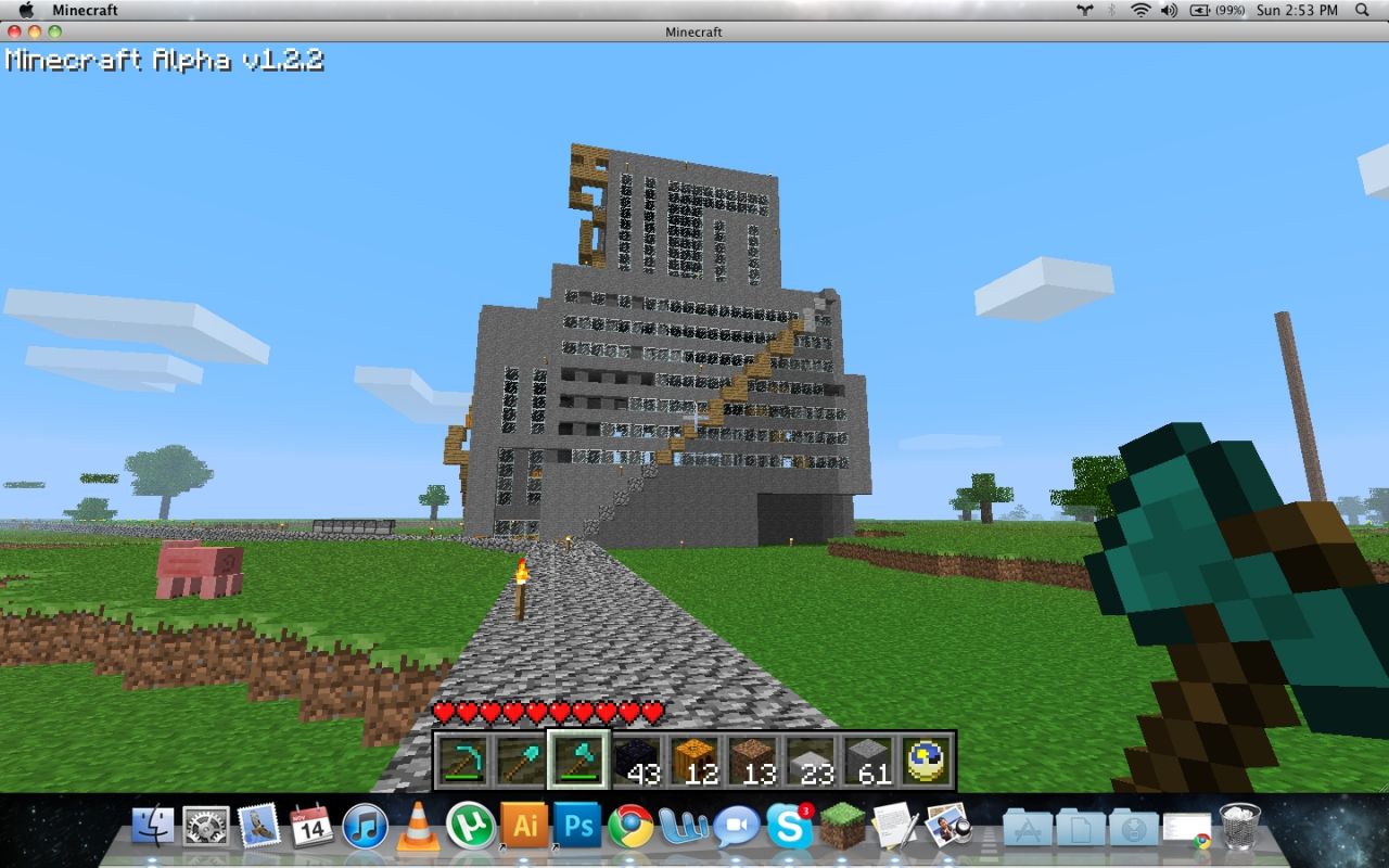 Modern Acritecture megastructure Minecraft Map