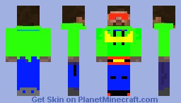 modern steve Minecraft Skin