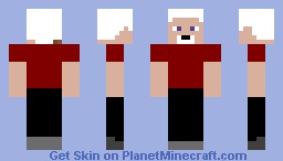 Modified steve Minecraft Skin
