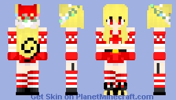 Moge-ko: Christmas outfit Minecraft Skin