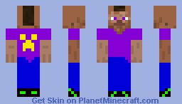 Mohawk Steve Minecraft Skin