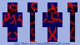 molten:blue Minecraft Skin