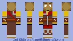 Monk Dungeon Defenders Minecraft Skin