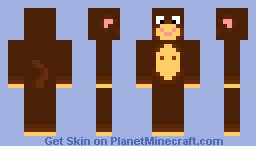Monkey LOOKS BETTer IN PREVIEW Minecraft Skin