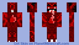 Red Demon monster Minecraft Skin