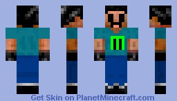 crazy guy Minecraft Skin