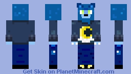 Moon Bear Minecraft Skin