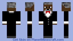 Morgan Freeman (Tuxedo) Minecraft Skin