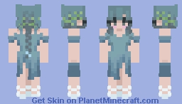 Morke Ocean Goddess Minecraft Skin