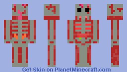 Almost a person [cracked skull] Minecraft Skin