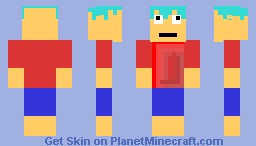 person (moving eyes) Minecraft Skin