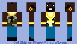 Mr T Minecraft Skin