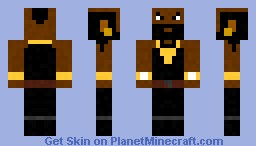 Mr T Minecraft Skin