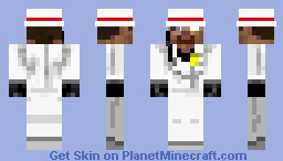 Mr.Herobrine(White) Minecraft Skin