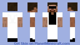Guy in White suit Minecraft Skin