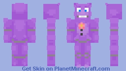 FNAF 6 -Mr. Hippo- Minecraft Skin