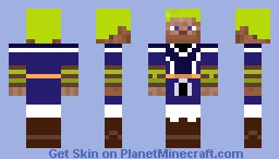 Leonardo fire emblem Minecraft Skin