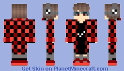 The guy in the red plaid shirt Minecraft Skin