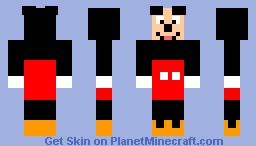 micky mouse Minecraft Skin