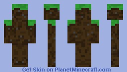 Mud Man Minecraft Skin