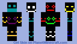 multi face Minecraft Skin
