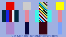 multi colur man.png Minecraft Skin
