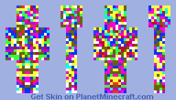Multi Colour Man:D Minecraft Skin