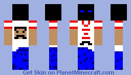 Galaxy # Mumbo for Mayor T-Shirt Minecraft Skin