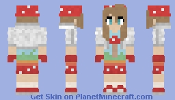 Mushroom Girl Minecraft Skin